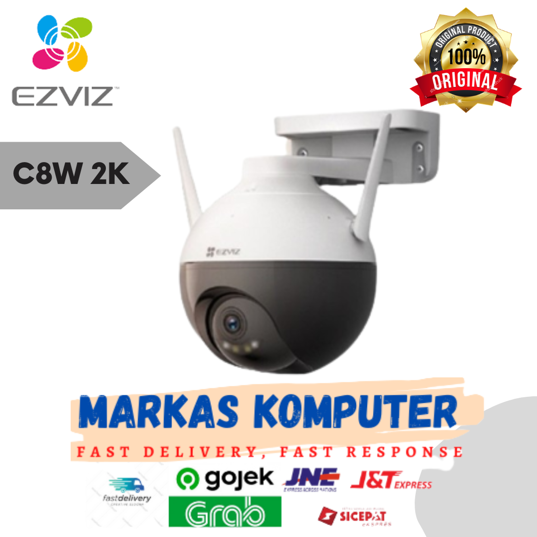 Jual Ezviz C8W 4MP 2K+ Pan & Tilt Wi-Fi Camera | Shopee Indonesia