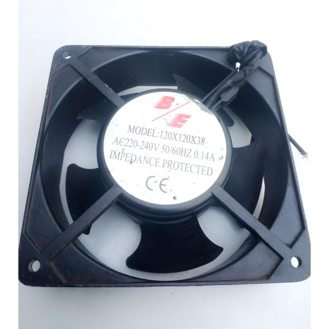 Jual Cooling Fan ac 220Vac 0.14A Brbagai Macam Brand ukuran 12x12x3.8cm ...
