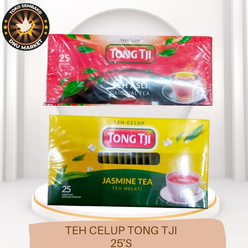 Jual TONG TJI TEH CELUP ASLI BOX 25x2g | TONG TJI TEH CELUP JASMINE TEH ...