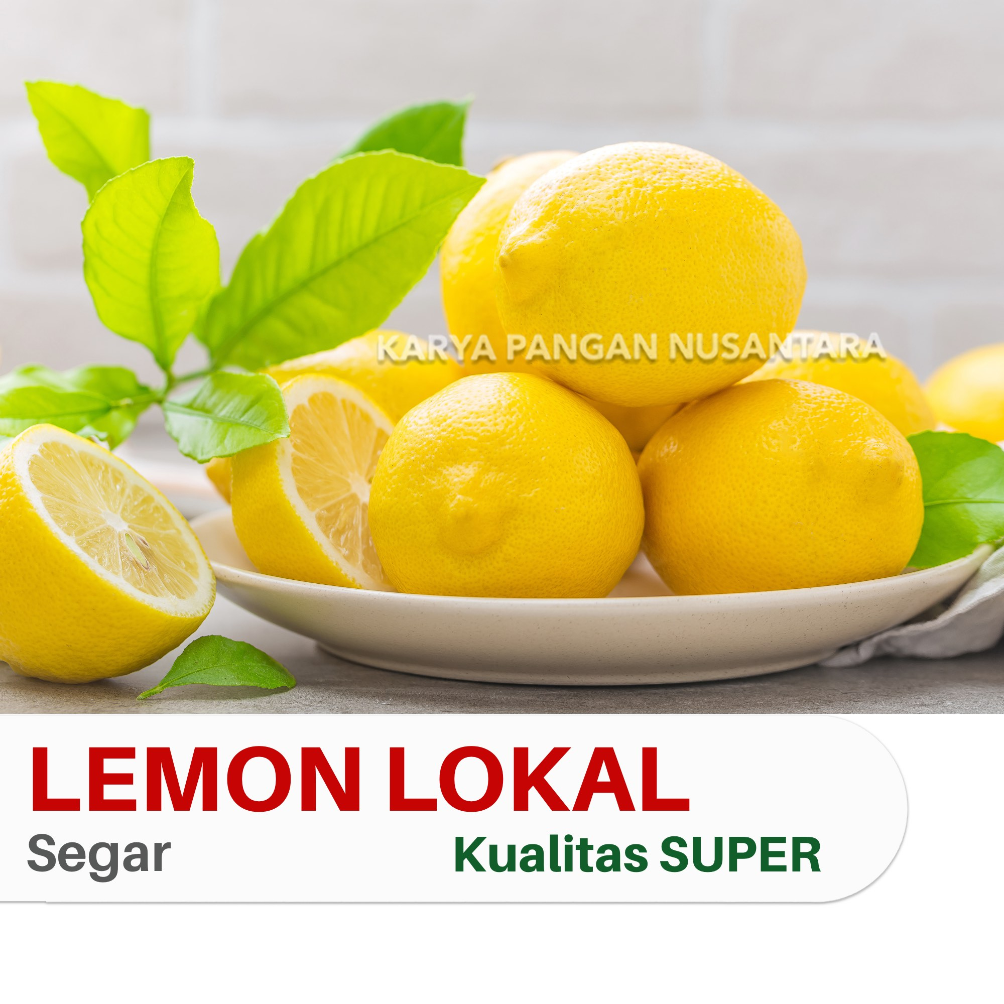 Jual BUAH LEMON SEGAR LEMON LOKAL KUALITAS SUPER JERUK LEMON FRESH 500 ...