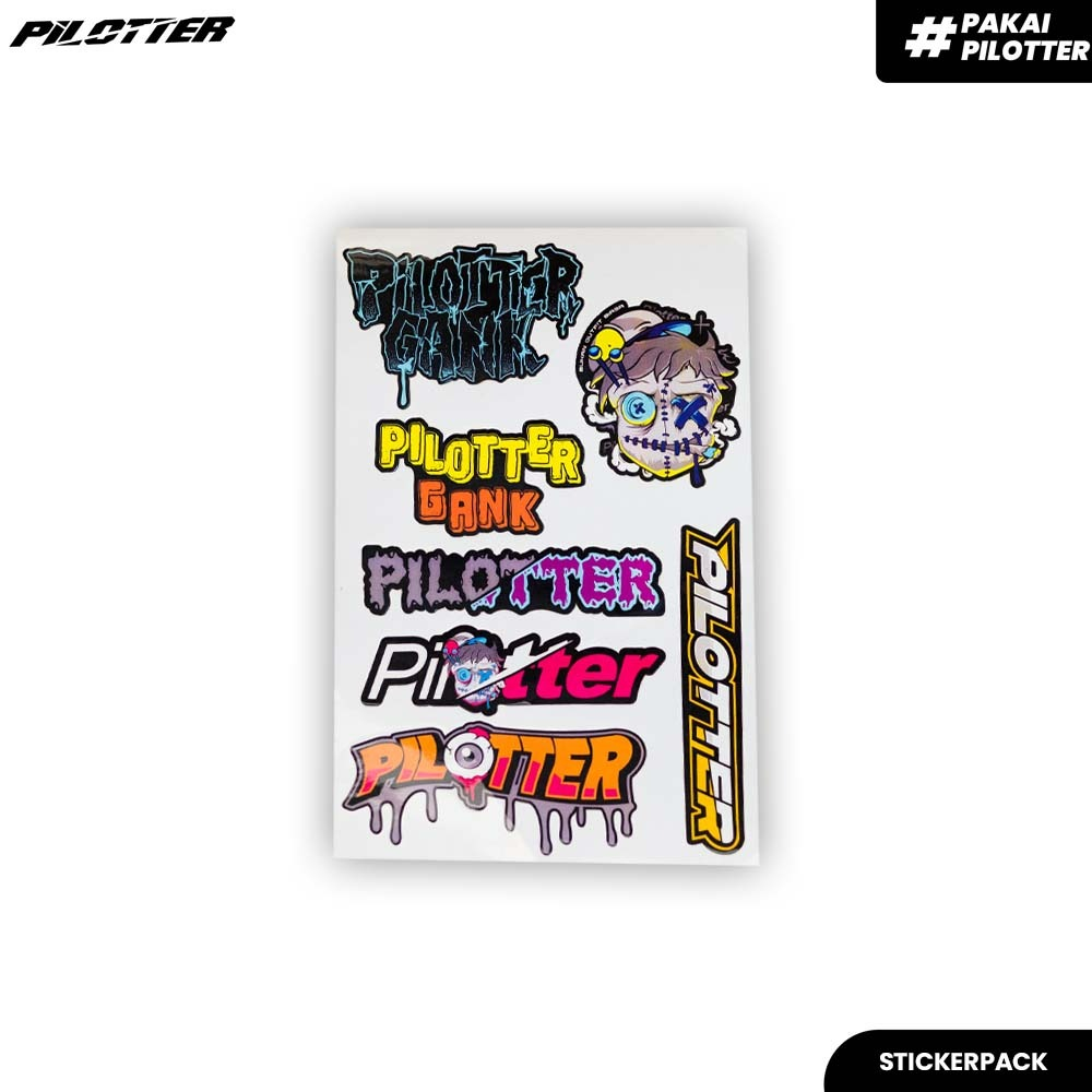 Jual STIKER PILOTTER ORIGINAL STIKER KARYAWAN TUHAN STICKER PILOTTER ...