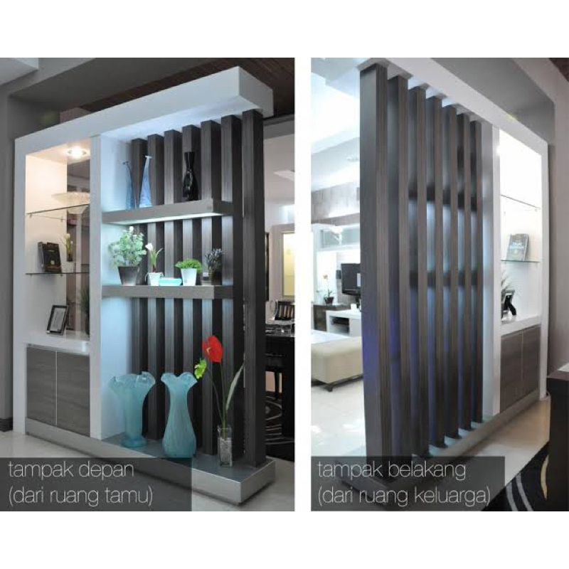 Jual Partisi HPL Penyekat ruangan motif marmer (Harga per meter) bisa ...