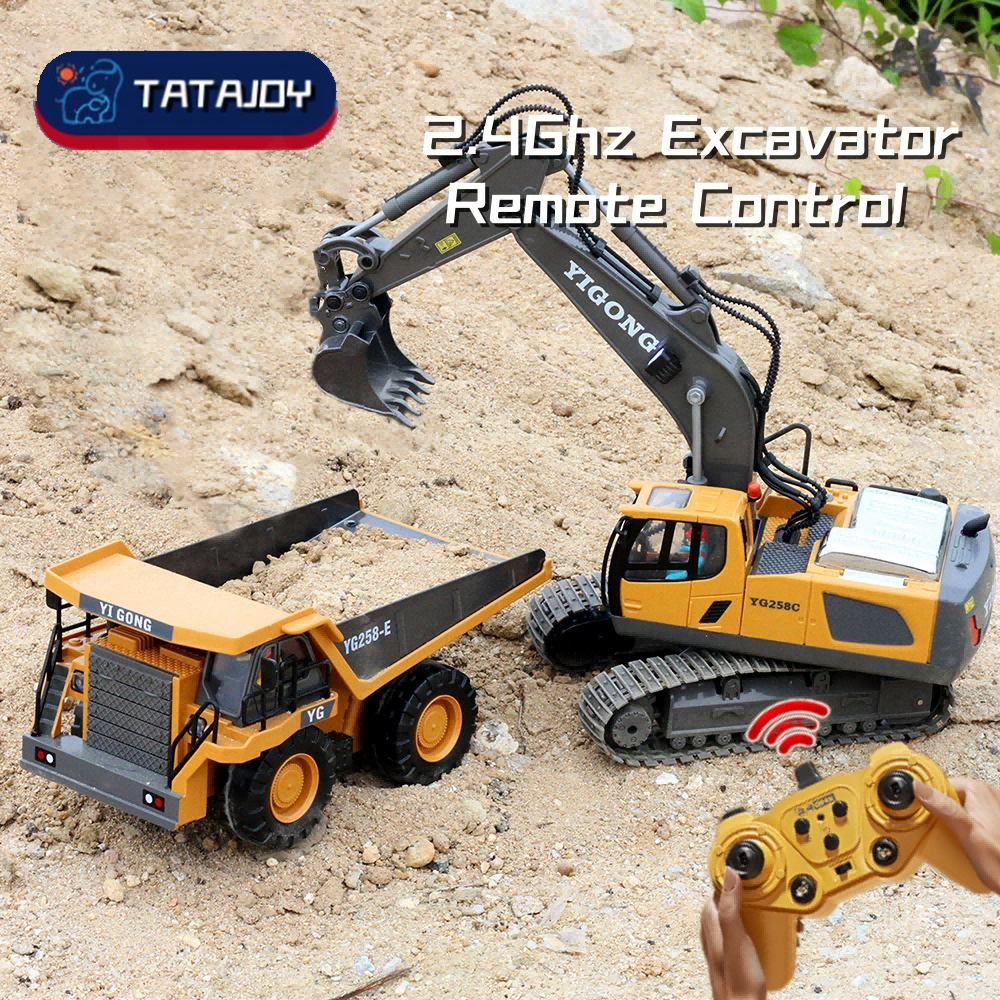 Jual TATAJOY Excavator 11-Channels 2.4Ghz RC Alloy Remote Control ... Jual TATAJOY Excavator 11-Channels 2.4Ghz RC Alloy Remote Control ...