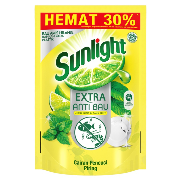 Jual Sunlight Sabun Cuci Piring Anti Bau 650ml | Shopee Indonesia