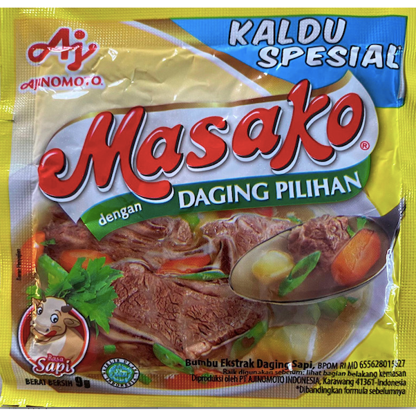 Jual Masako rasa kaldu sapi renceng 12 sachet 11 gr | Shopee Indonesia