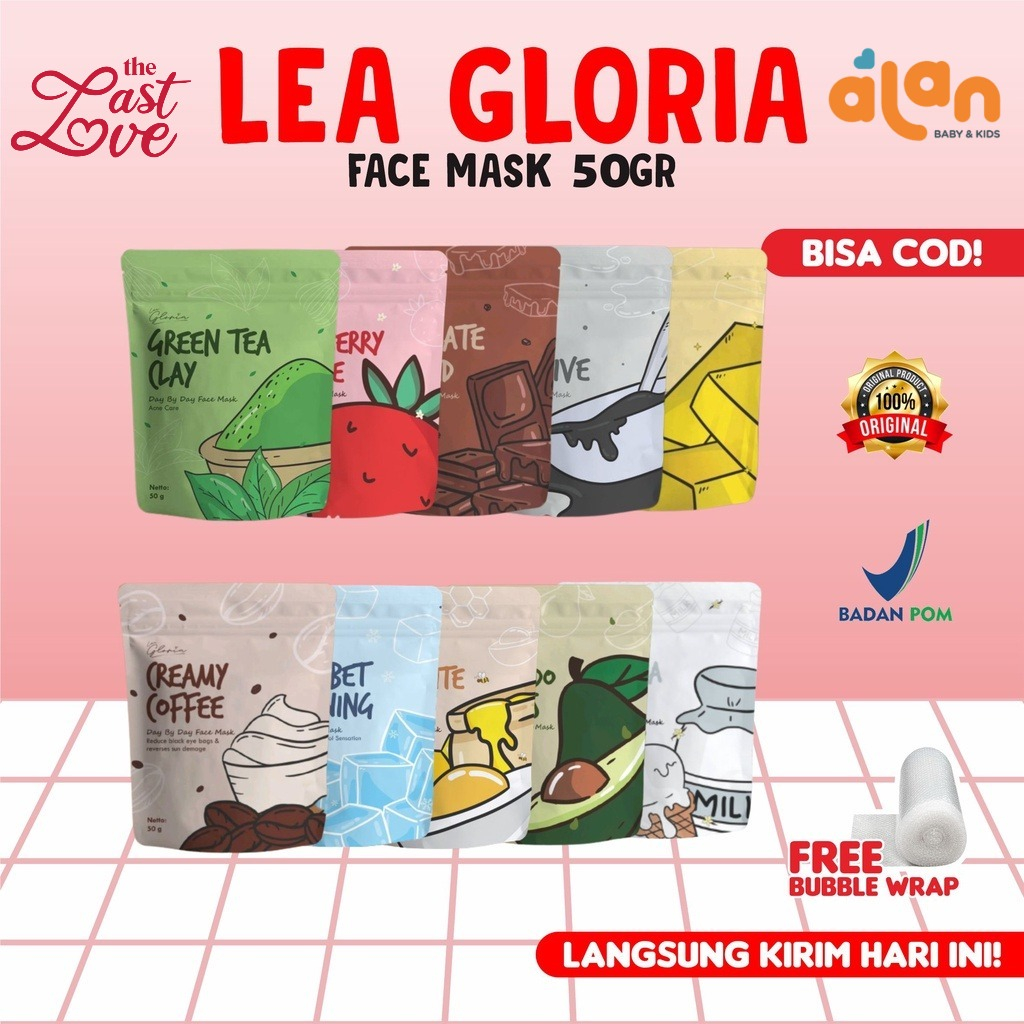 Jual Last Love Masker Wajah Bubuk 50 g Lea Gloria - Organik & Non Organik | Shopee Indonesia