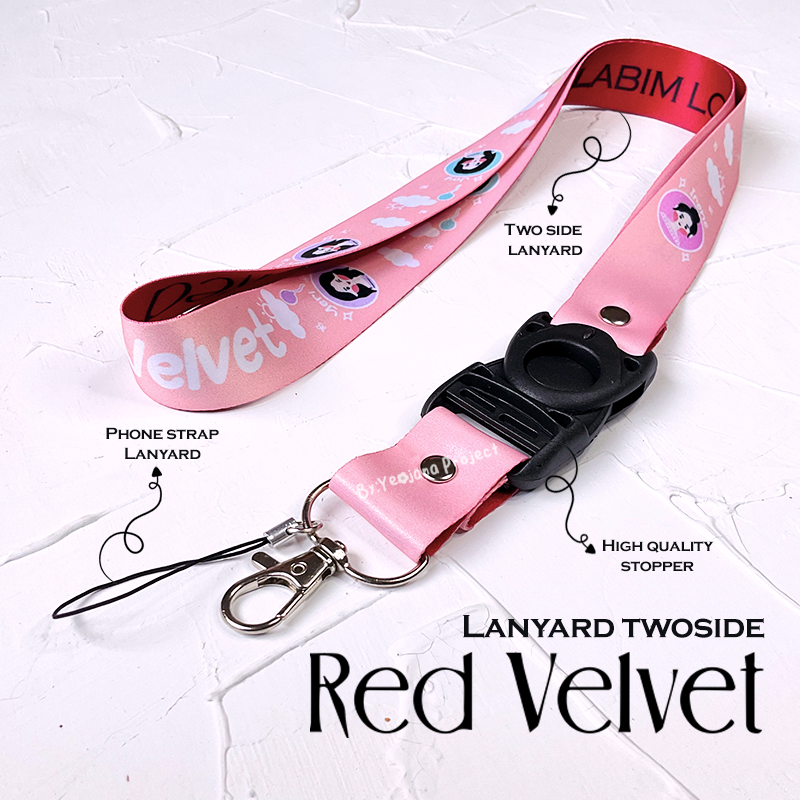 Jual LANYARD KPOP FANMADE - RED VELVET ON A RIDE TALI USB / TALI ID ...