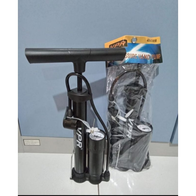 Jual POMPA SEPEDA TABUNG + METER VIPER HITAM PANJANG | Shopee Indonesia