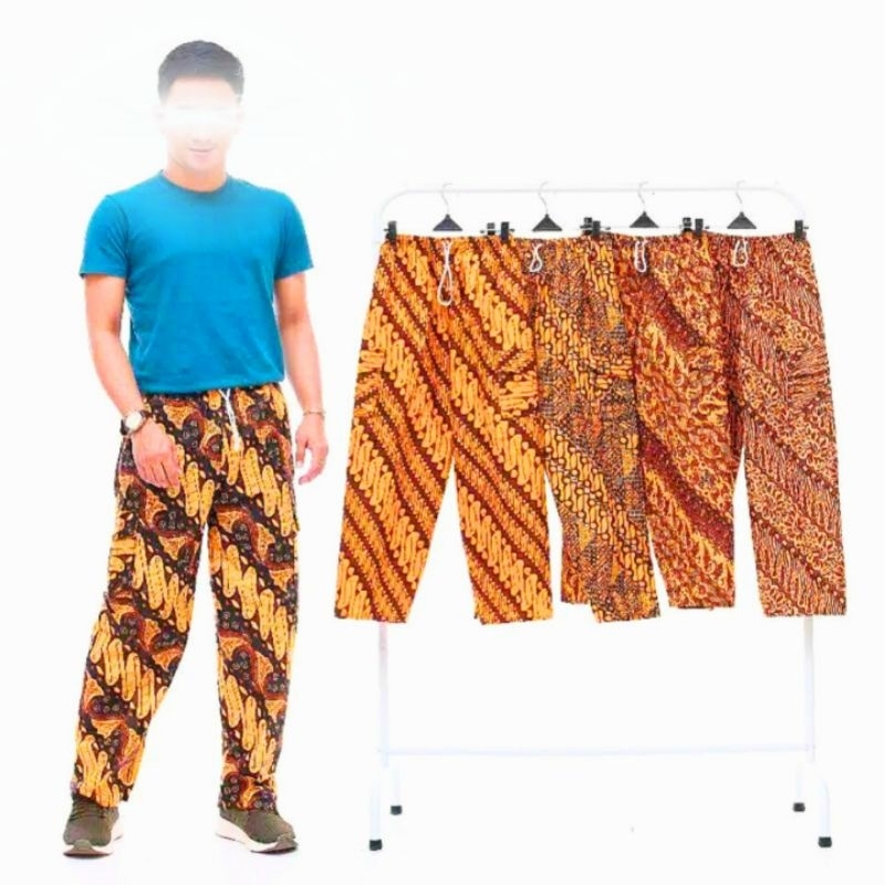 Jual Celana Batik Boim Pria Wanita Khas Jogja || Celana Panjang Batik ...