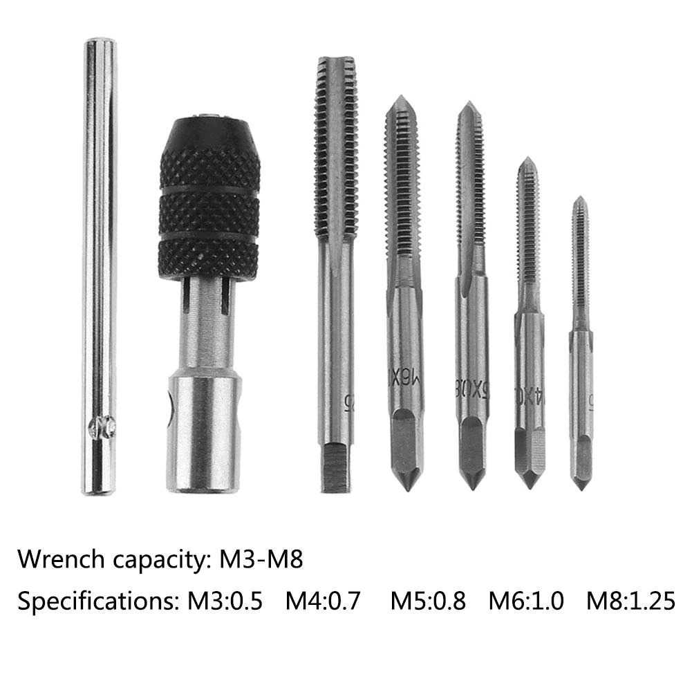 Jual Hand Tap Snai Alat Pembuat Ulir Drat Mur Dalam Set 6 Pcs Manual ...