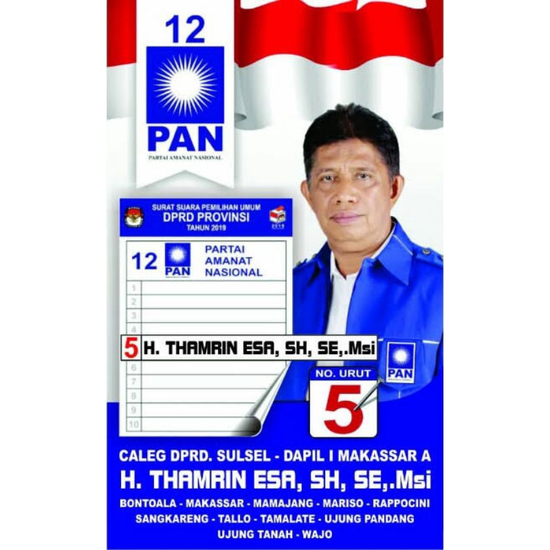 Jual Spanduk Caleg 70x90cm Rp. 15rb | Shopee Indonesia