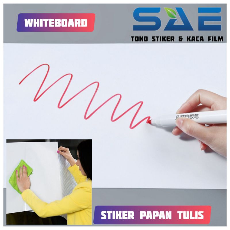 Jual Wallpaper Sticker Papan Tulis Putih White board Anak Tempel ...