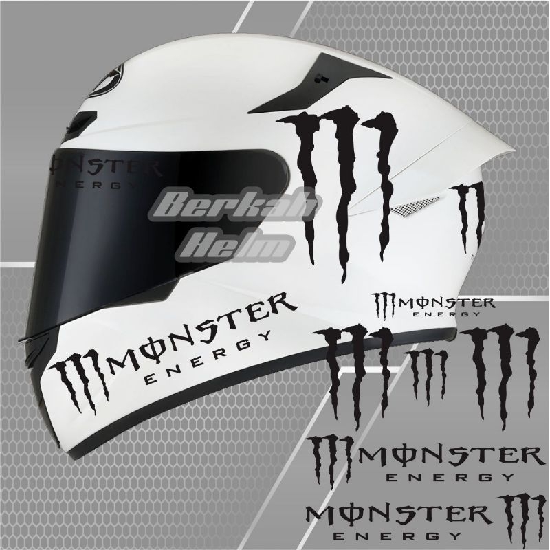 Jual STIKER HELM MONSTER | Shopee Indonesia