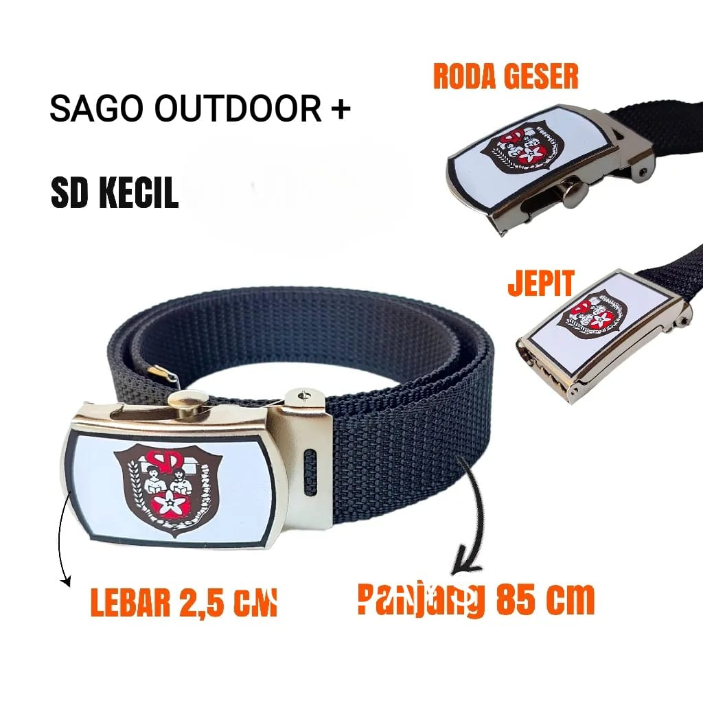 Jual GESPER ANAK SEKOLAH SD PANJANG 90-125 CM (Geser) | Shopee Indonesia