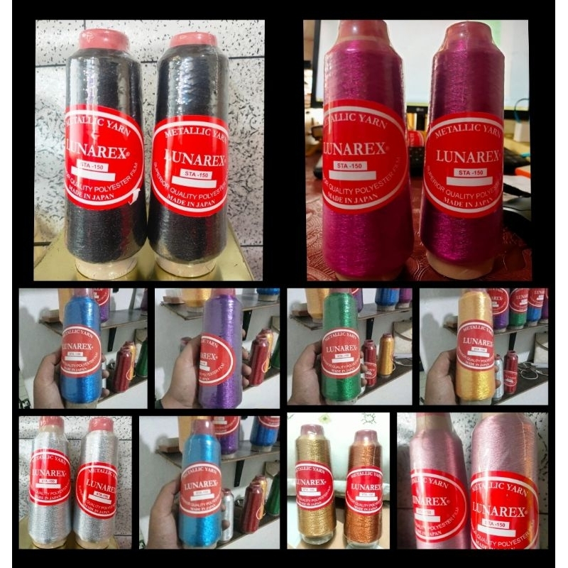 Jual HARGA GROSIR BISA CHAT ADMIN !! BENANG BORDIR LUNAREX MADE IN ...