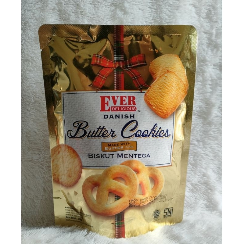 Jual Ever Yam Cookies/Kukis Rasa Talas/Butter Cookies/Biskuit Mentega ...