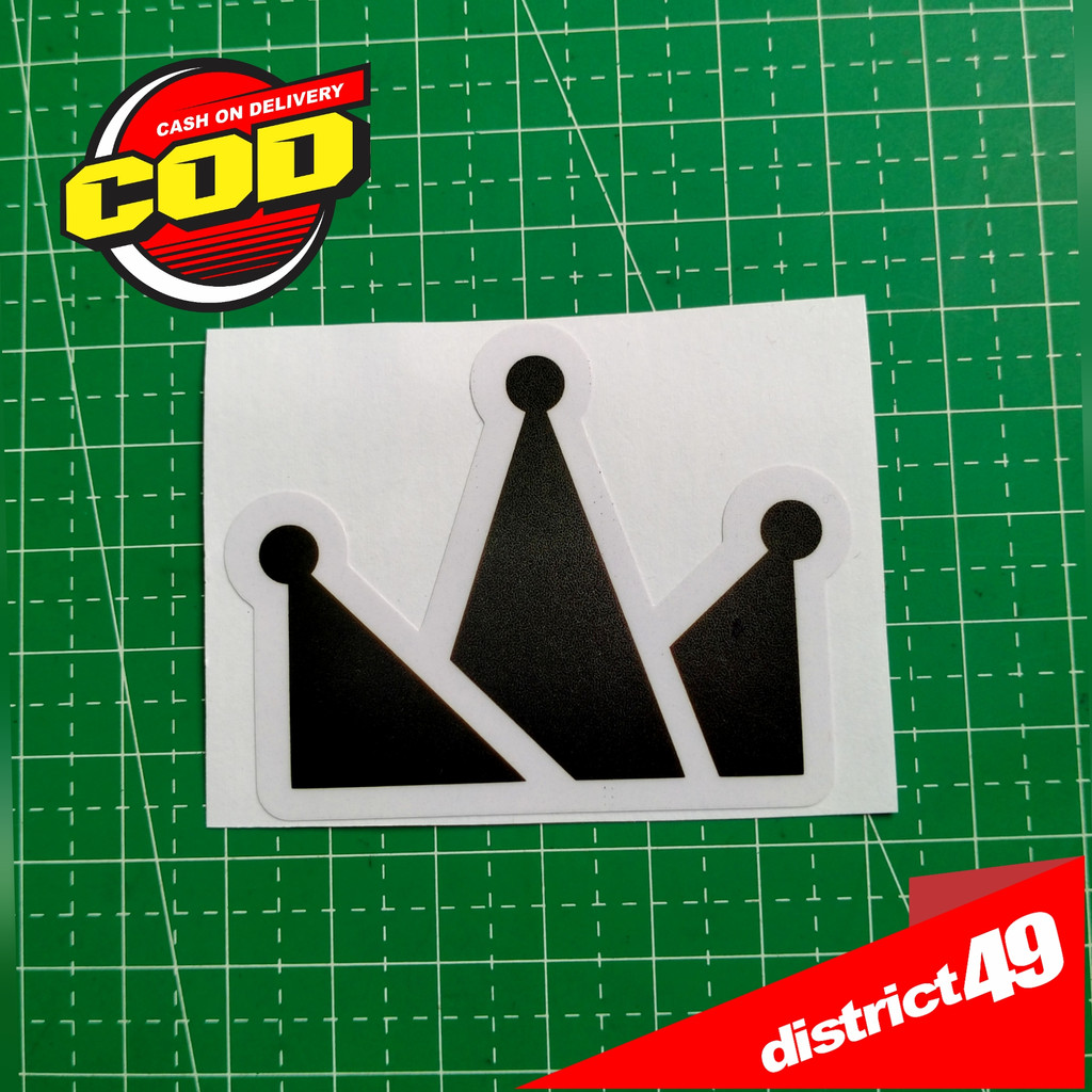 Jual Stiker Print Cut Brand Distro SCREAMOUS LOGO Laminasi Glossy bahan ...