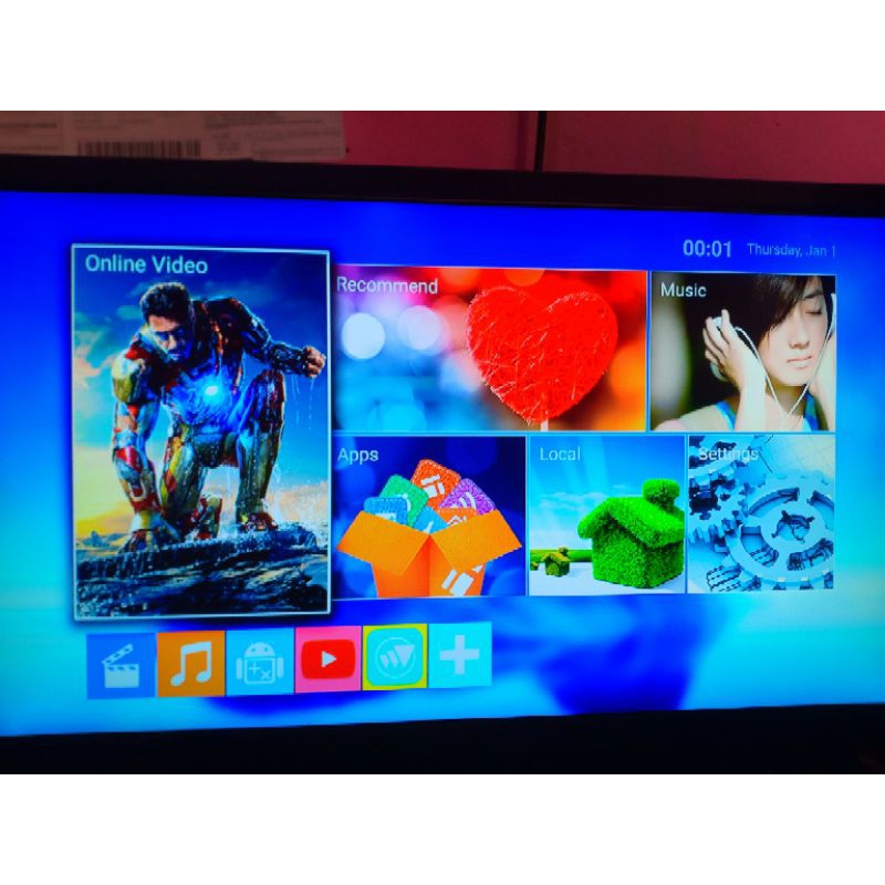 Jual STB Android TV BOX MXQ PRO 4K plus Remot dan adaptor | Shopee ...