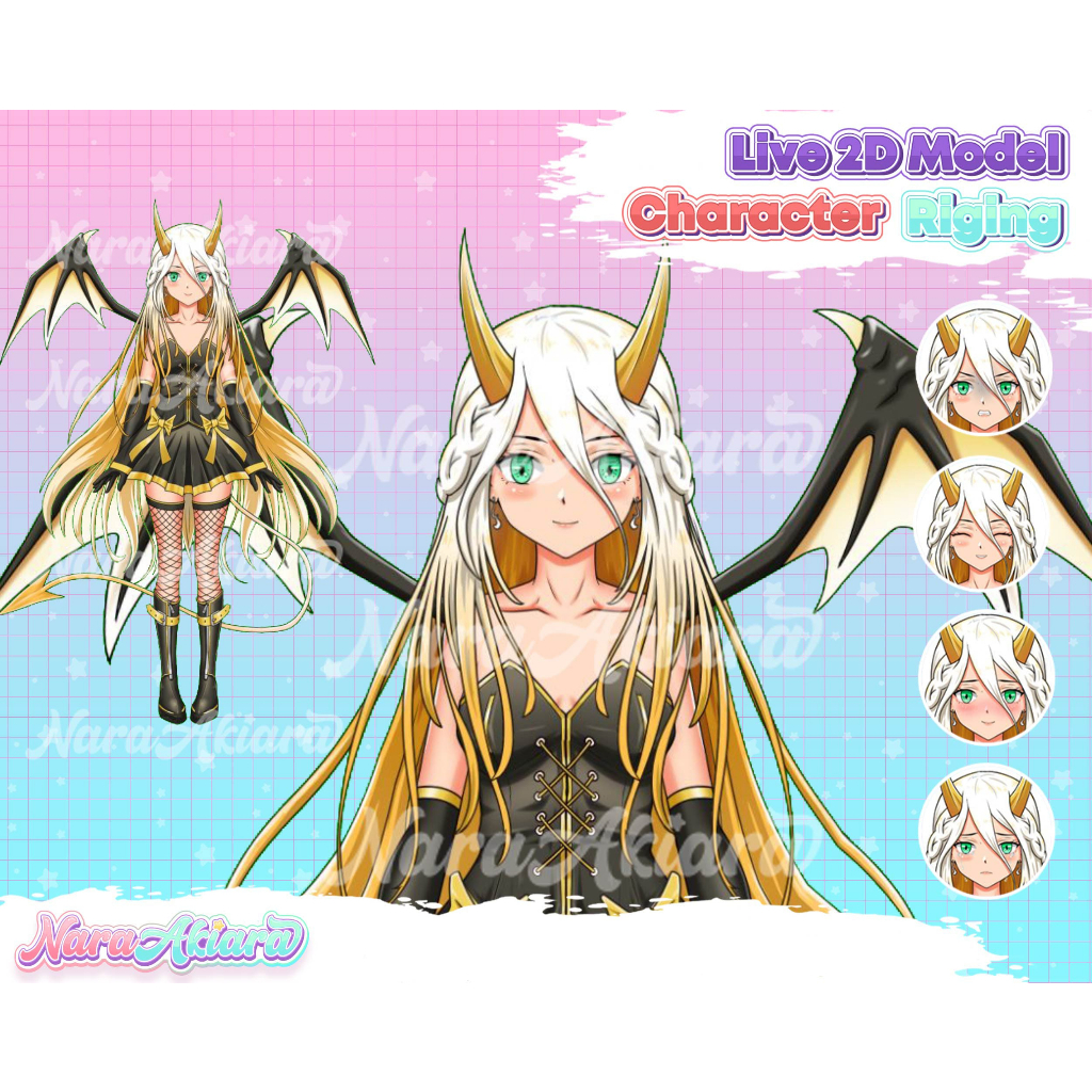 Jual Karakter Anime Vtuber Model Live2D: Jadikan Streaming Anda Lebih ...