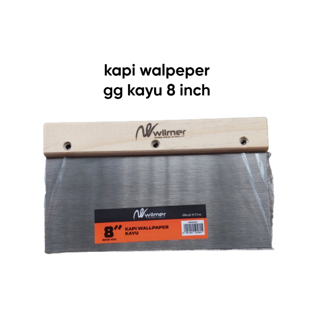 Jual Alat Dempul / Skrap / kape / scraper Gypsum 8 inch | Shopee Indonesia