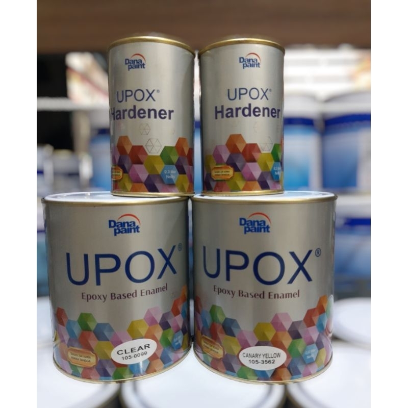 Jual upox dana paint floor caoting 0.9liter set cat epoxy lantai kolam ...