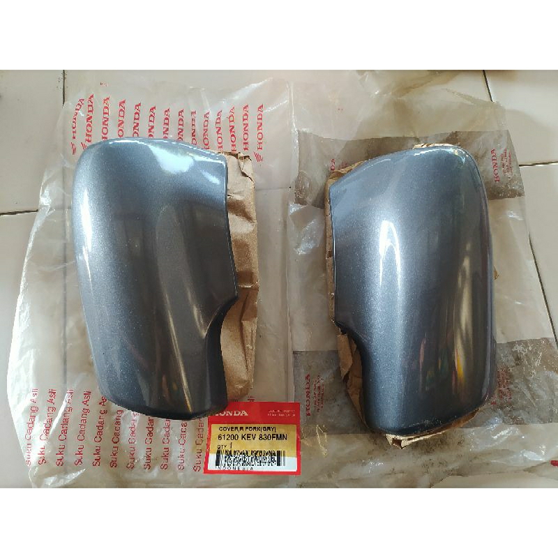 Jual Honda SUPRA X XX FIT V tutup spakbor depan abu original baru ...