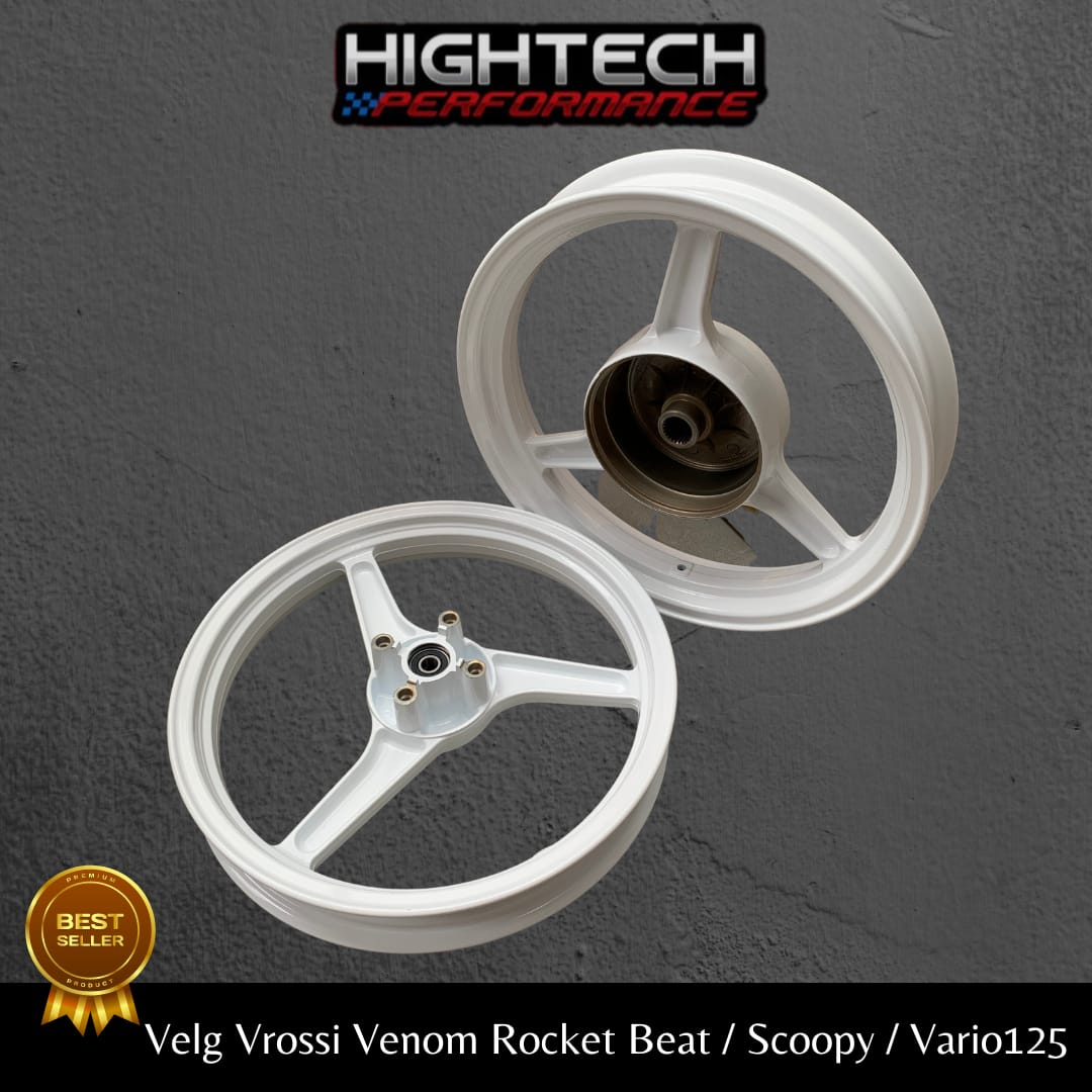 Jual Velg VROSSI Venom Rocket Beat Scoopy Spacy Genio Vario 110 125 150 | Shopee Indonesia
