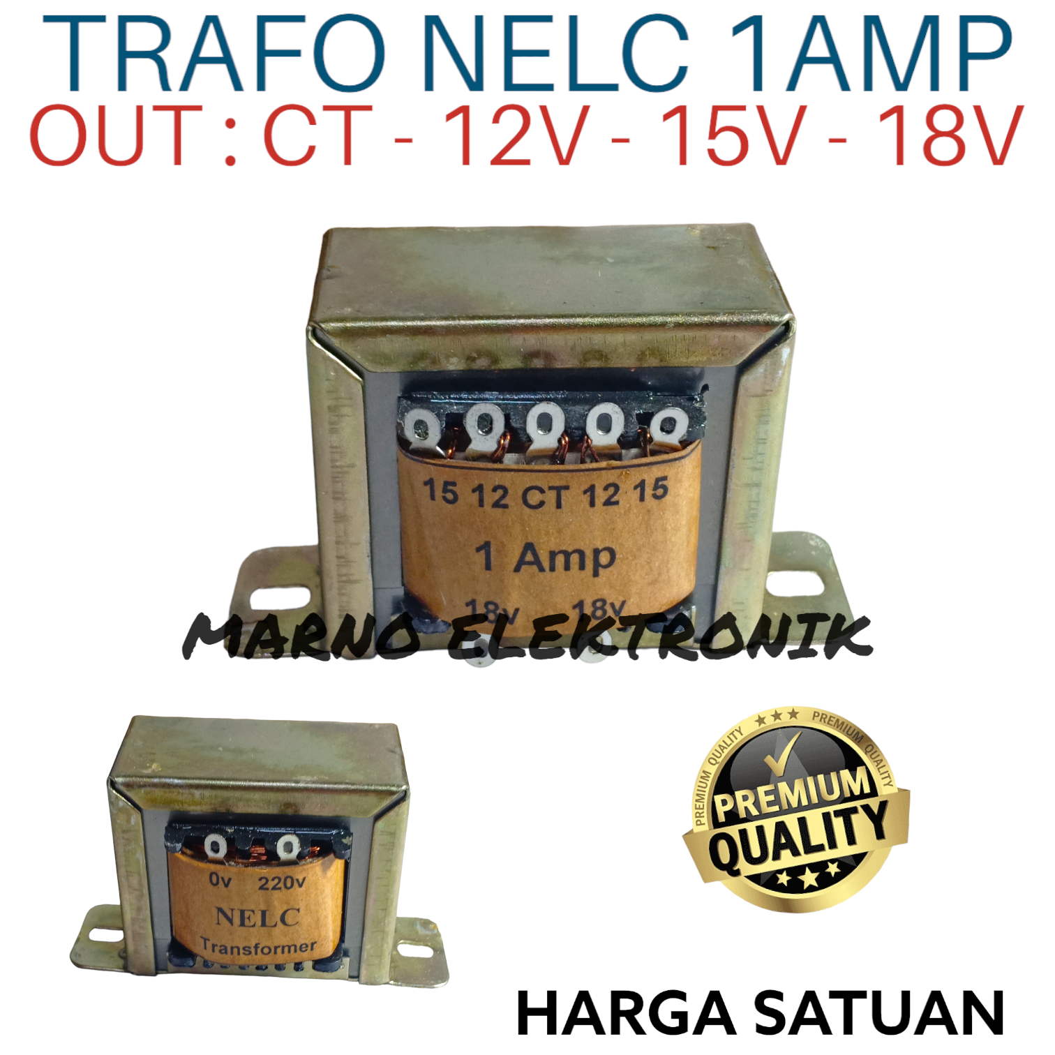 Jual TRAFO NELC CT 1 AMPER 1A 12V 15V 18V TRAVO TRAPO | Shopee Indonesia