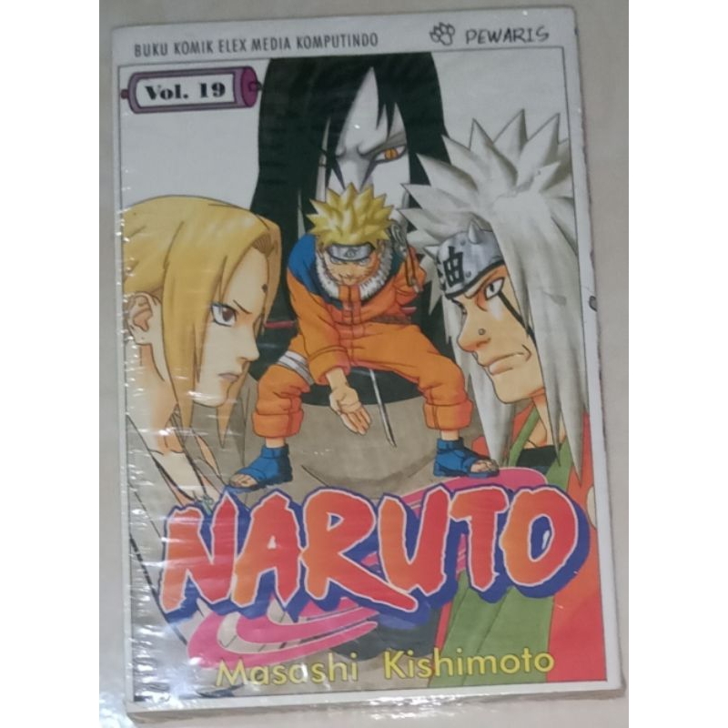 Jual komik Naruto vol 19 original segel | Shopee Indonesia