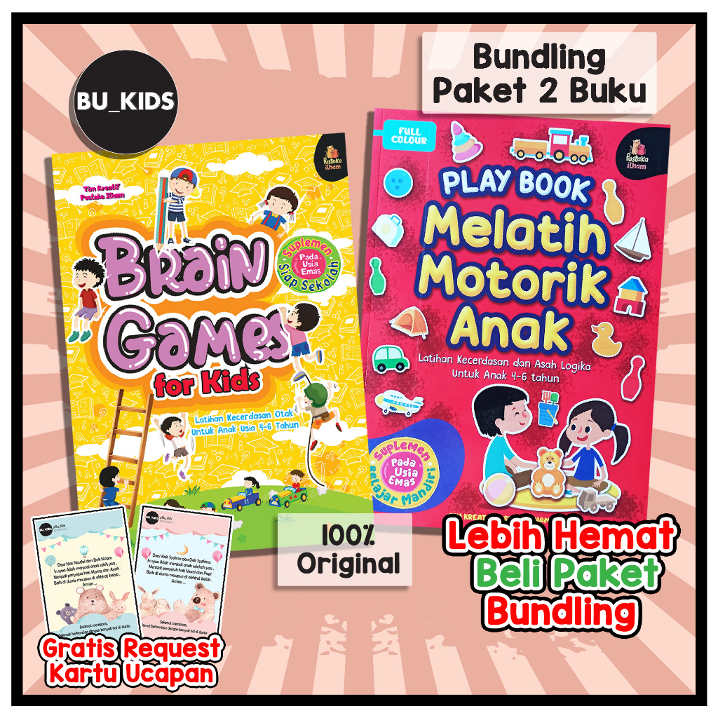 Jual Buku Aktivitas Anak Tk Paud Activity Games Book Cerdas & Kreatif ...