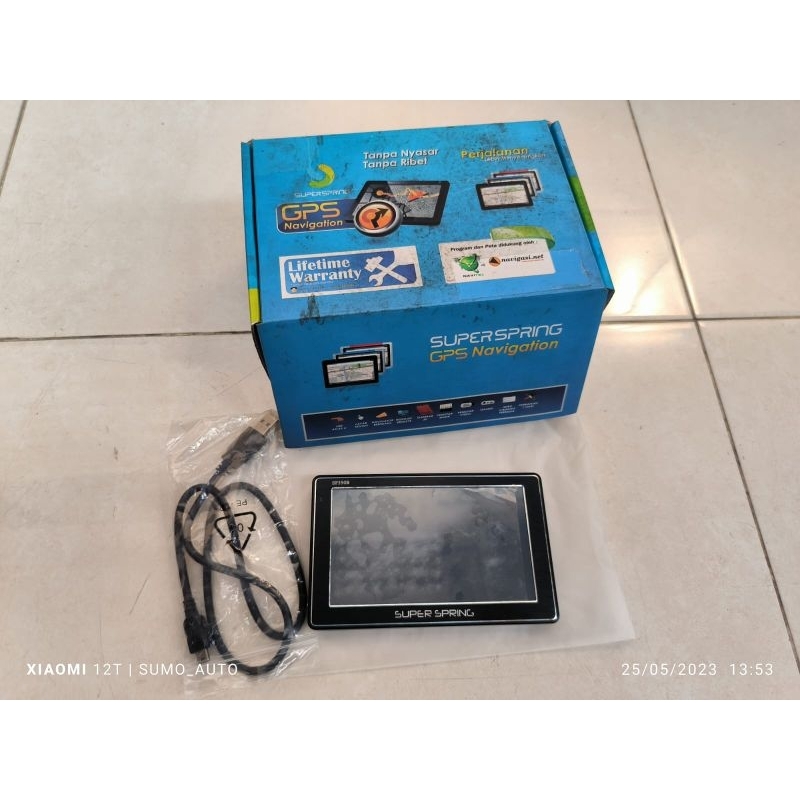 Jual BEKAS GPS navigasi super spring kondisi normal | Shopee Indonesia