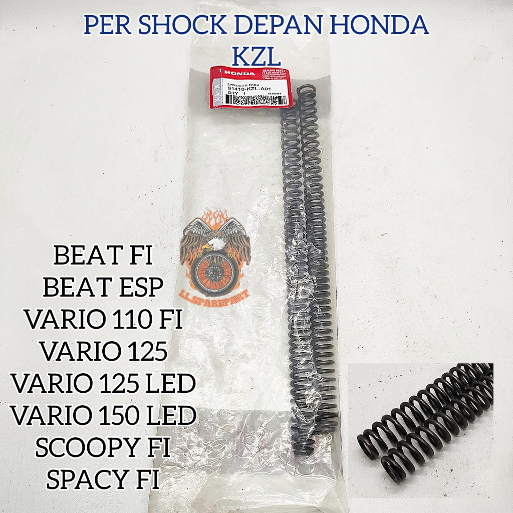 Jual PER SHOCK DEPAN HONDA KZL KUALITAS ASLI ORIGINAL HONDA BEAT FI ...