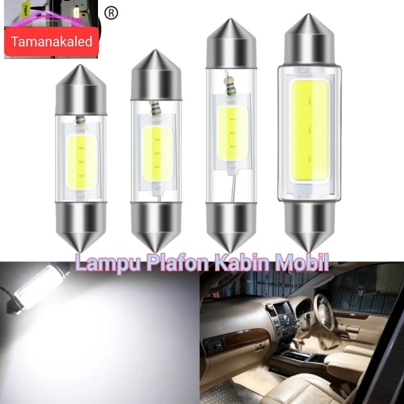 Jual Lampu Plafon mobil kabin festoon bagasi led | Shopee Indonesia