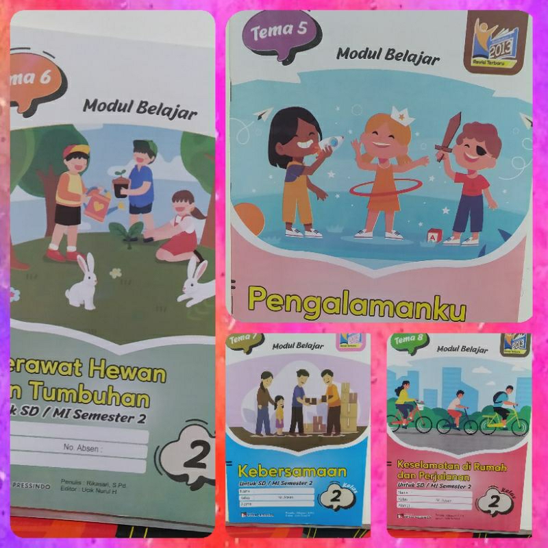 Jual Buku paket lks untuk SD/mi kls 2 semester 2 edisi revisi cover ...