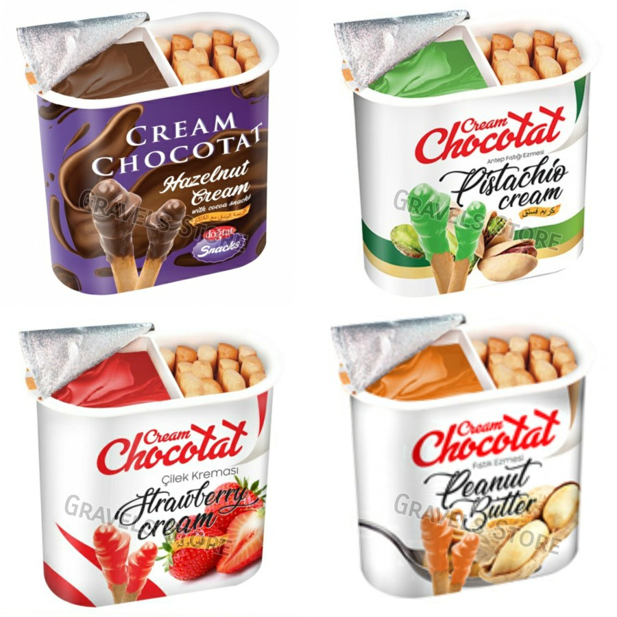 Jual Dogtat Chocotat Biskuit ALL VARIAN - Hazelnut / Peanut Butter ...
