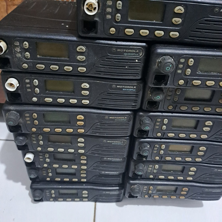 Jual Rig Motorola Max638 Frekuensi 800Mhz Trunking Bekas dan Normal Max ...