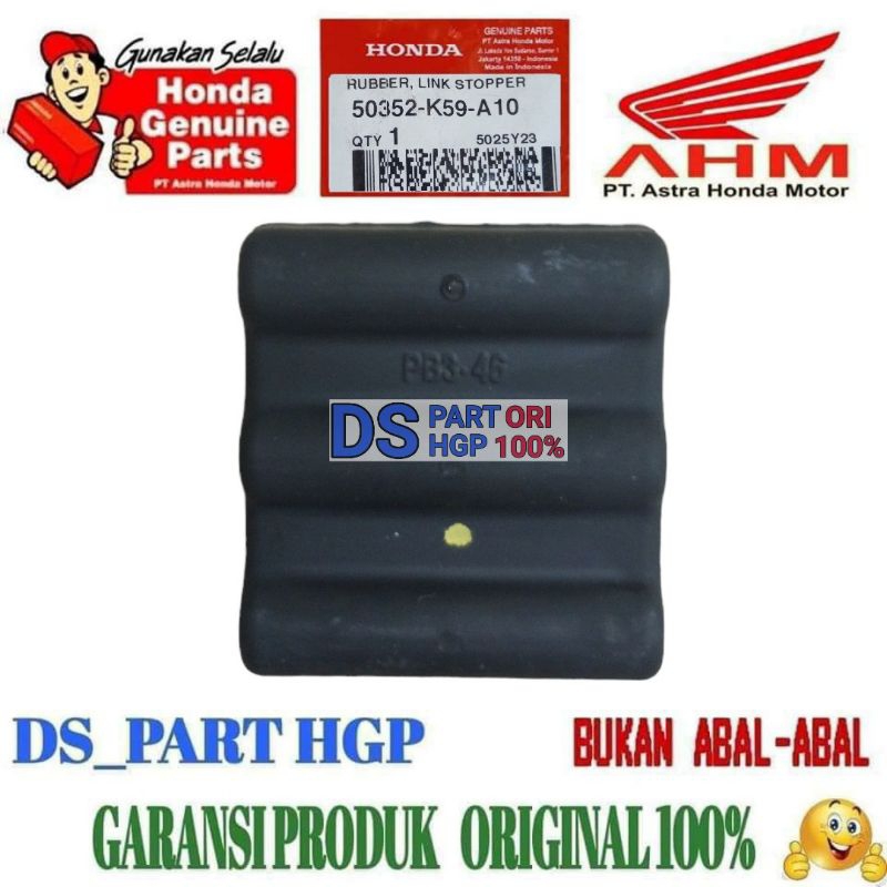 Jual HGP 50352-K59-A10 Rubber Link Karet Bantalan Mounting link Engine ...