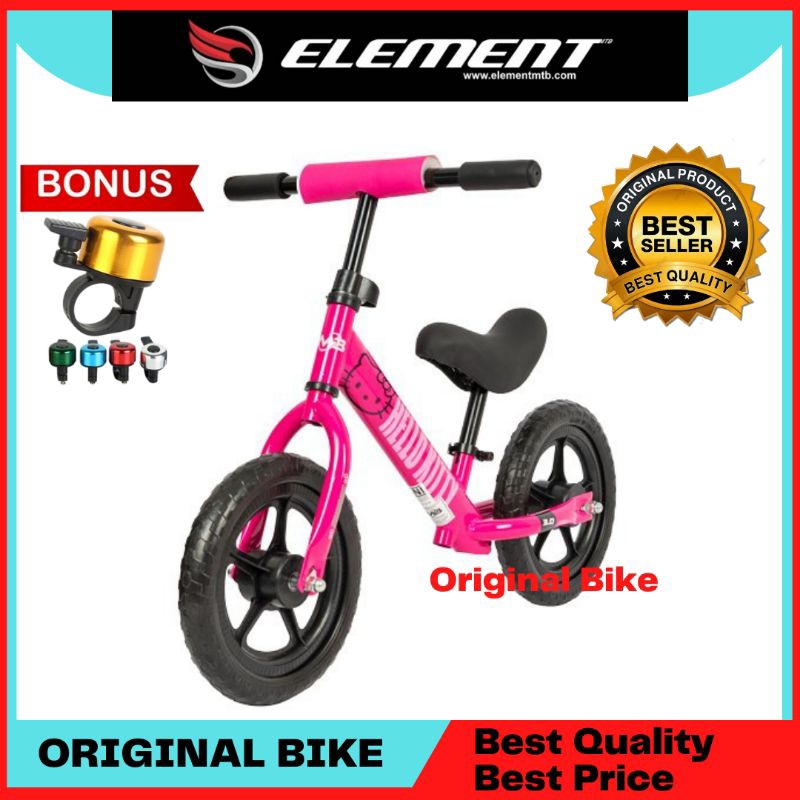 Jual pushbike hello kitty 3.0 EVA ELEMENT PUSH BIKE BALANCE BIKE ...