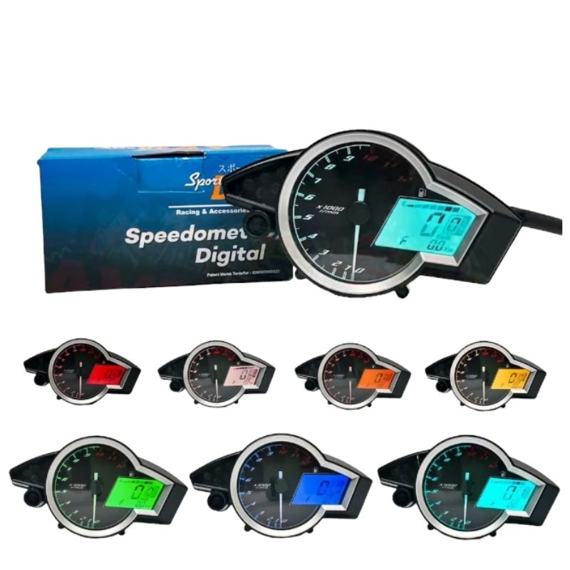 Jual Sportsday Speedometer Vixion Full Digital Spido Vixion new NVL ...