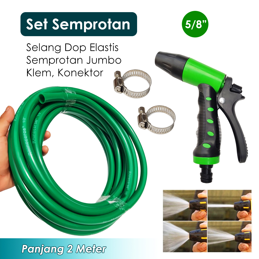 Jual Alat Semprotan Cuci Set - Semprotan Air Selang Air Dop Alat Cuci ...