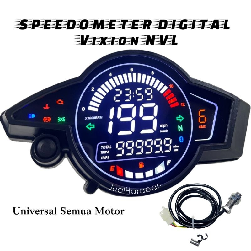 Jual Sportsday Speedometer Vixion Full Digital Spido Vixion new NVL ...