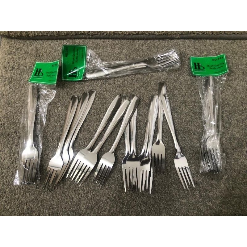 Jual GARPU MAKAN / GARPU STAINLESS 12PCS (HS/ANY) | Shopee Indonesia