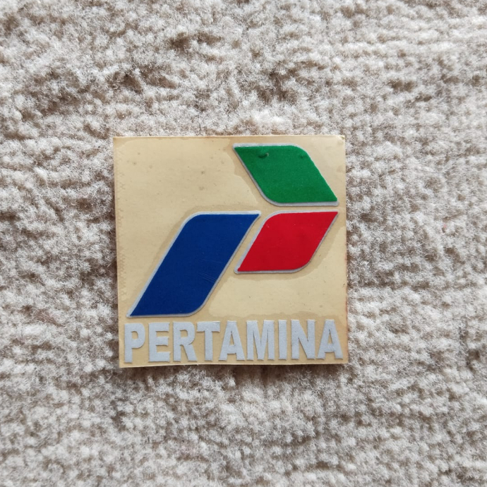 Jual STIKER KECIL CUTTING METALIK MOTIF LOGO PERTAMINA | Shopee Indonesia