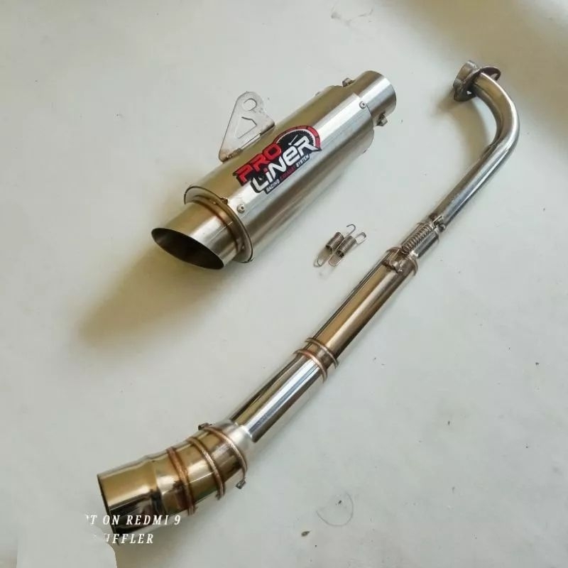 Jual Knalpot Racing Proliner All Bebek Supra Smash Shogun Karisma Blade Astrea grand Vega ...
