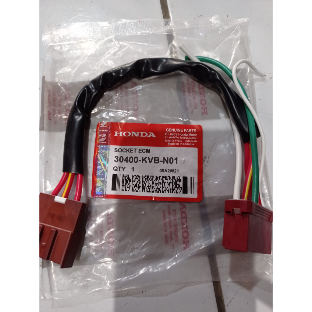 Jual kabel socket ecu ecm cdi beat fi esp pop vario 110 led scoopy fi ...
