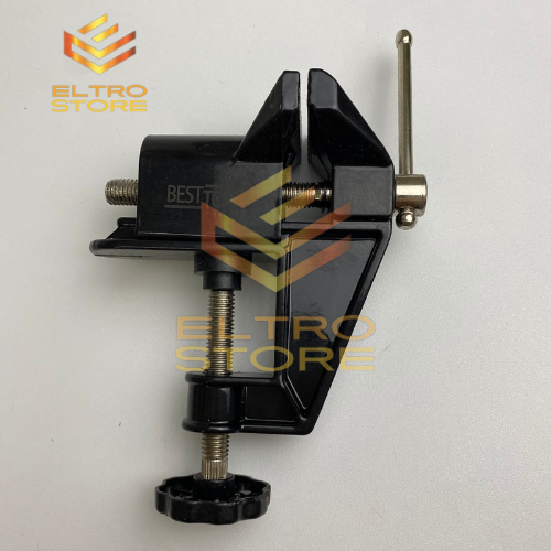 Jual Catok Meja Putar 50mm Aluminium Table Vise 2 inch Clamp Meja ...