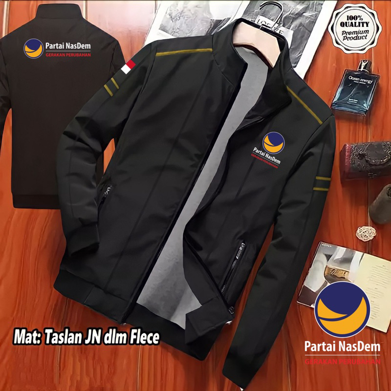 Jual JAKET PARTAI NASDEM KEREN TERBARU CUSTOM | Shopee Indonesia