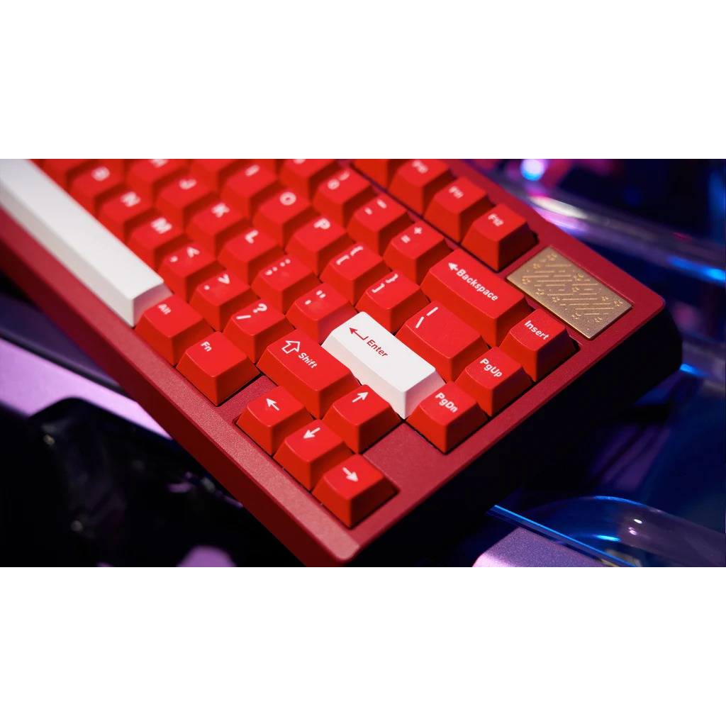 Jual WS (Wuque Studio) Basic Red Doubleshot PBT Keycaps | Shopee Indonesia