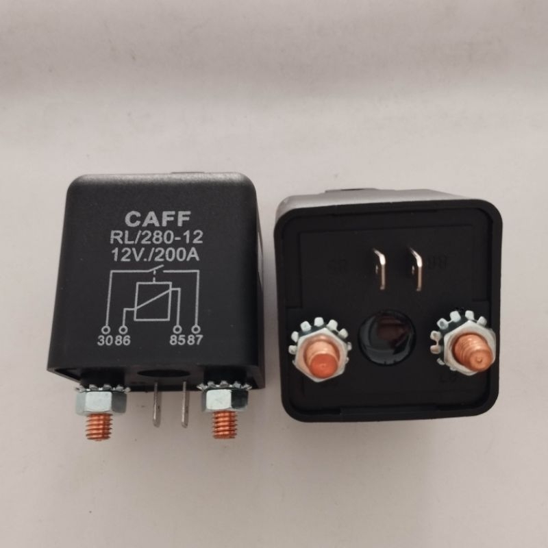 Jual Relay 200A Coil 12V DC - DC Heavy Duty Automotive Relay | Shopee ...