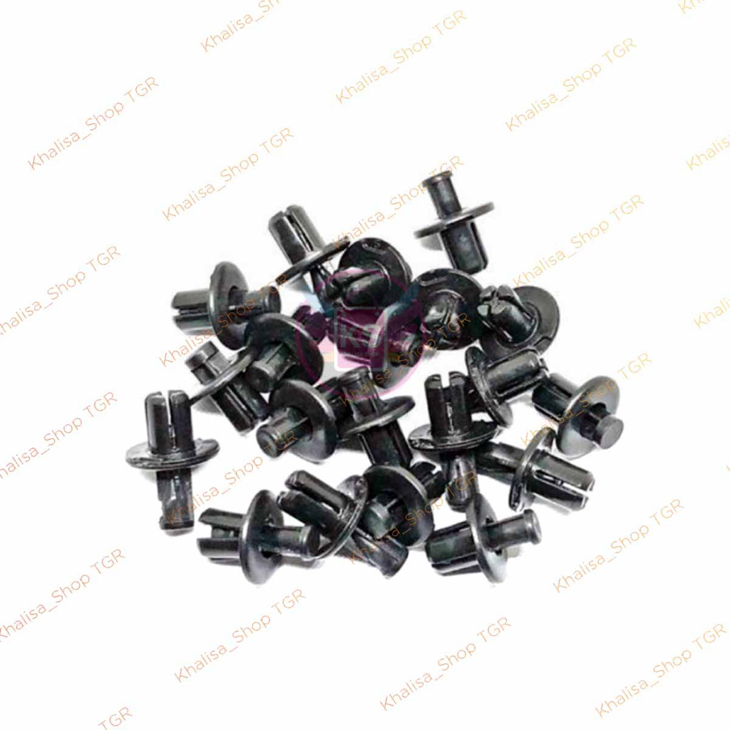 Jual HARGA 1PAK KANCING KLIPRIVET PLASTIK BODY NMAX / RIVET BODY / KLIP ...